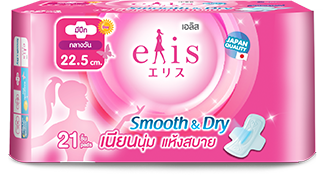 Smooth and dry | elis Sanitary Napkin